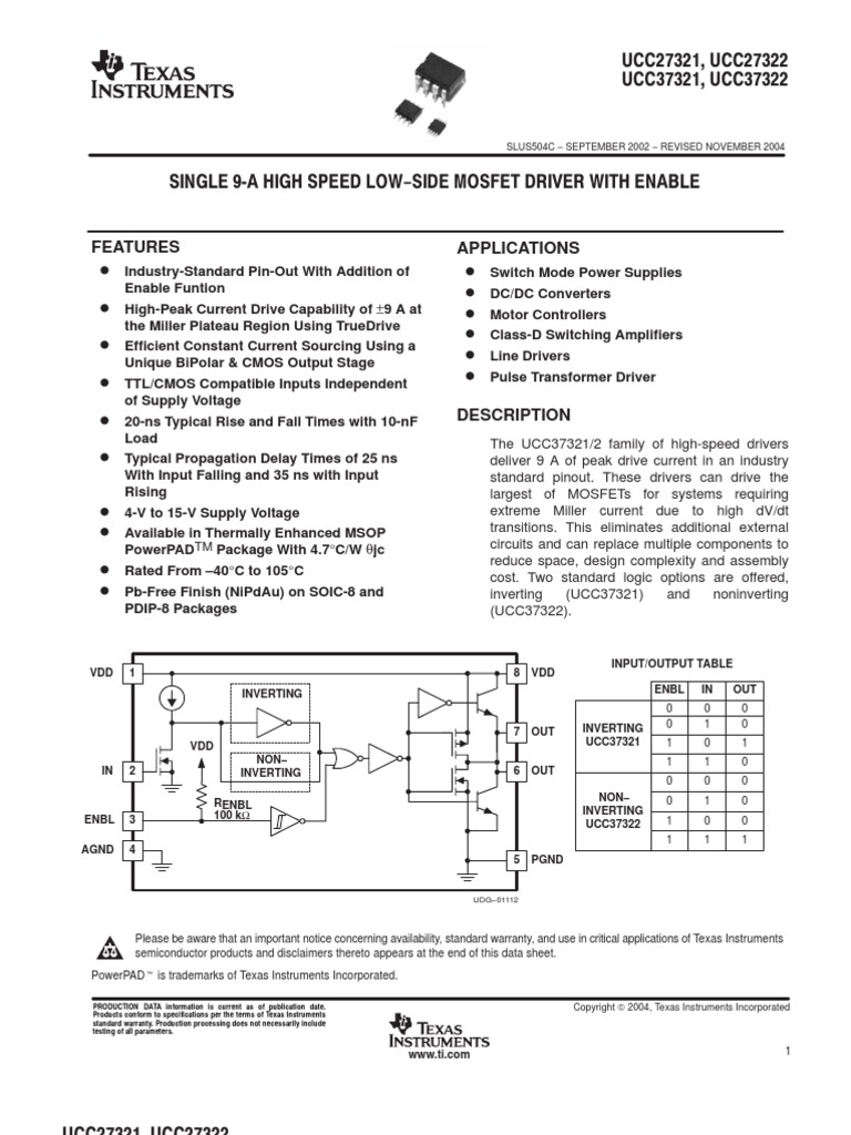 MosfetDataSheet | Mosfet | Capacitor