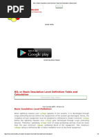 Definition of Basic Insulation Level BIL | PDF | Insulator (Electricity ...