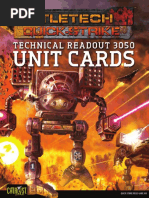 Battletech - Alpha Strike Tables (All) | PDF | Infantry | Wars & Military