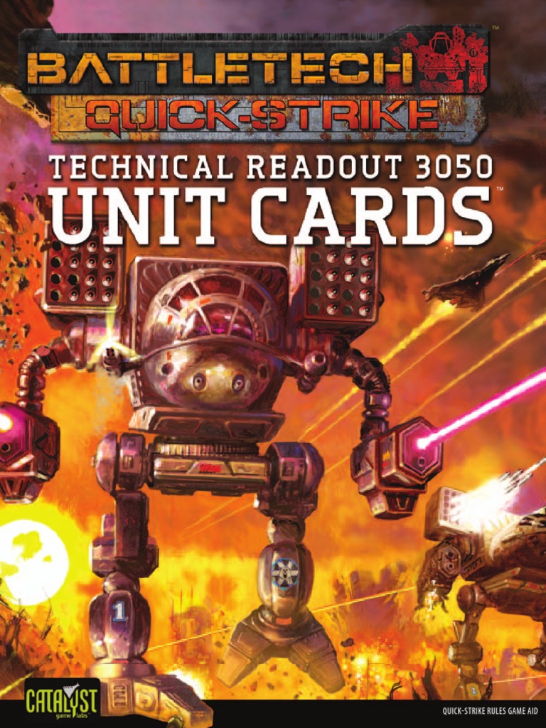 Quick-Strike Rules Game Aid | PDF | Battle Tech | Leisure