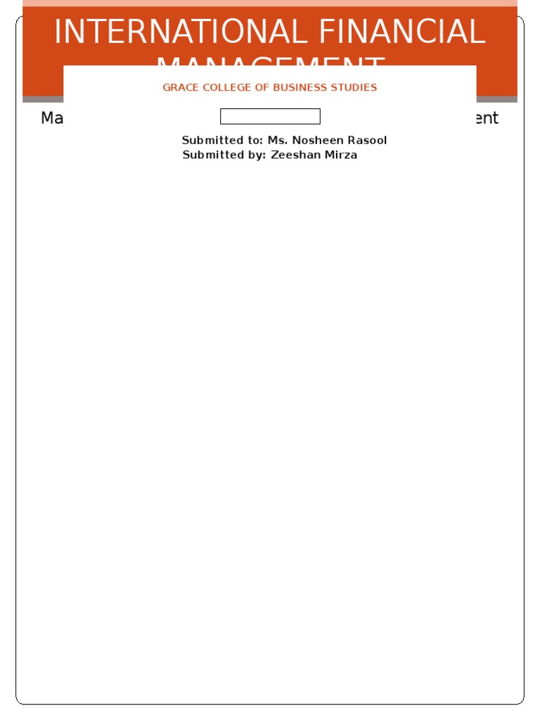 International Financial Management | PDF