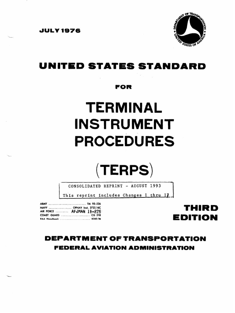 Terps PDF | PDF | Federal Aviation Administration | United States Navy