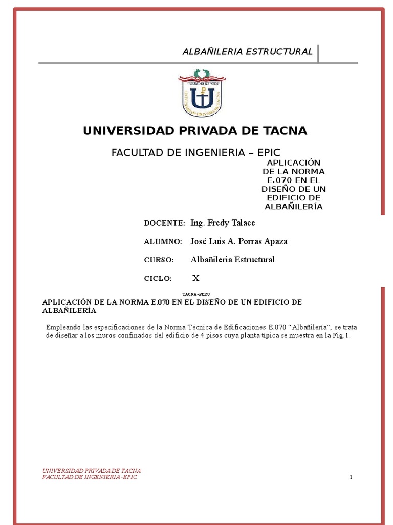 Ejm Edificio Alba Confinada | PDF | Rigidez | Doblar