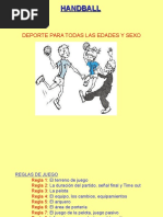 10 Reglas Básicas de Handball | PDF