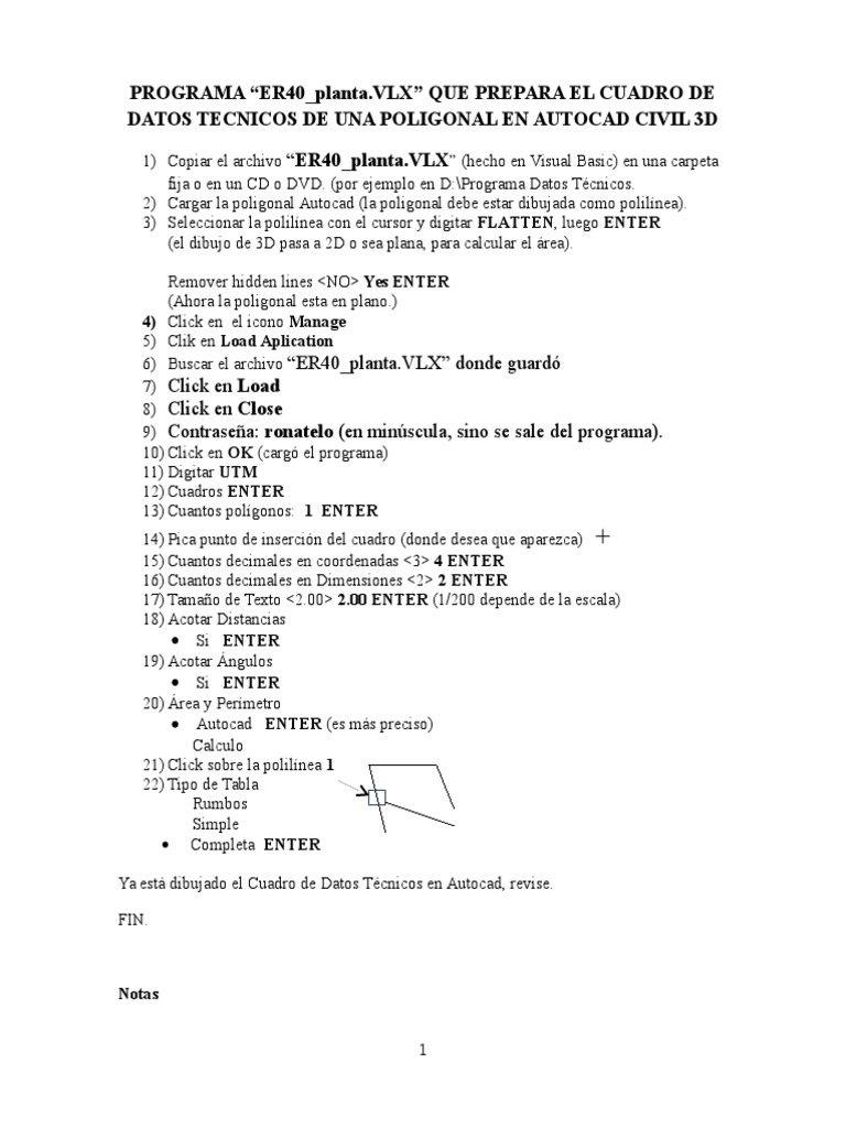 Guia para Usar Cuadro Datos Tecnicos | PDF