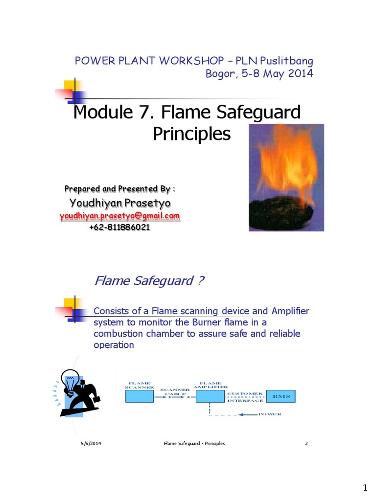 Module 7 - Flame Safeguard Principles | PDF | Ultraviolet | Radiation