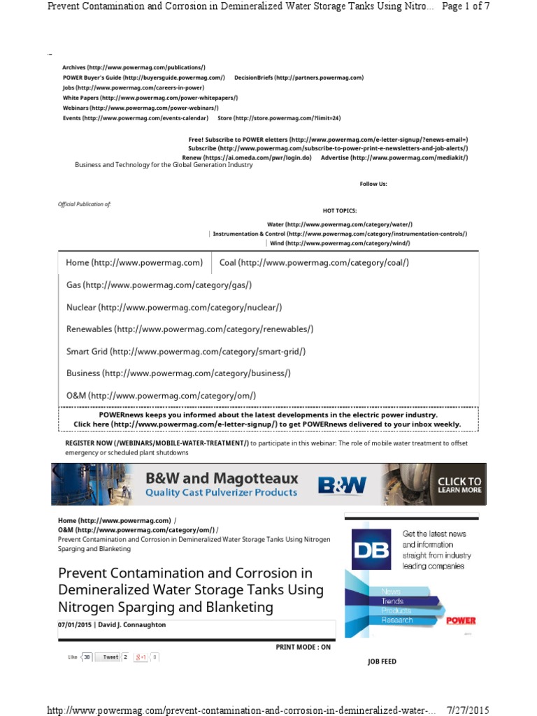 N2 Blanketing (Power) | PDF | Natural Gas | Nitrogen