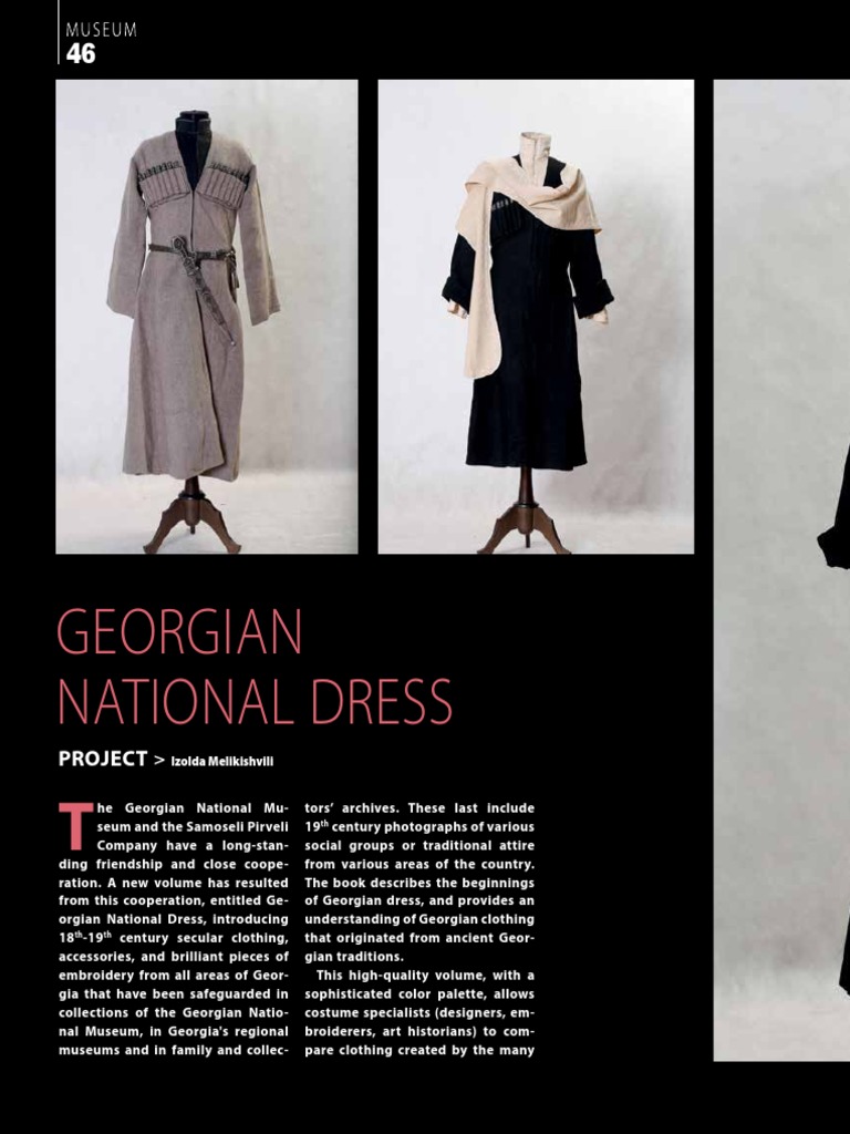 Georgian National Dress | PDF | Museum | Georgia (Country)