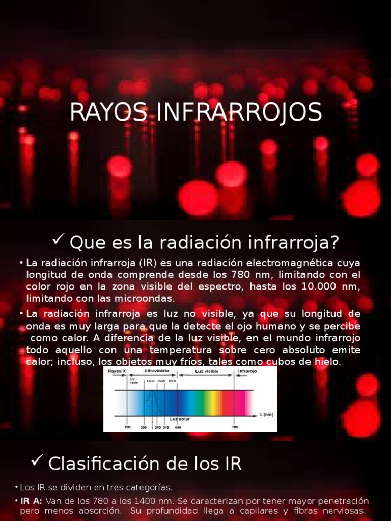Rayos Infrarrojos | Infrarrojo | Electrodinámica
