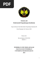 Makalah Landasan Pengembangan Kurikulum | PDF | Karier & Perkembangan | Pengembangan Diri
