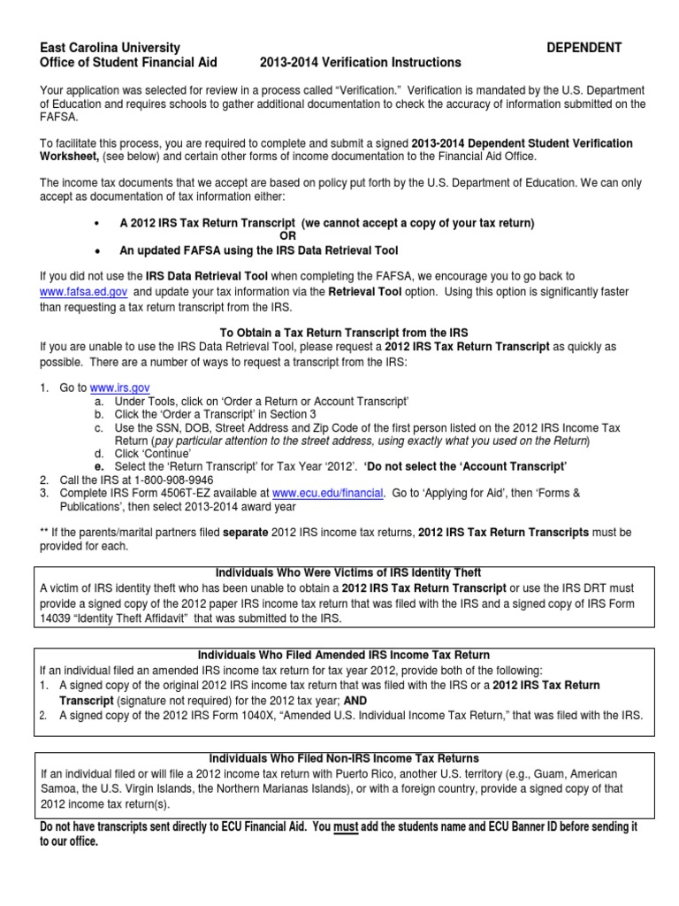 WWW Fafsa Ed Gov | PDF | Tax Return (United States) | Irs Tax Forms