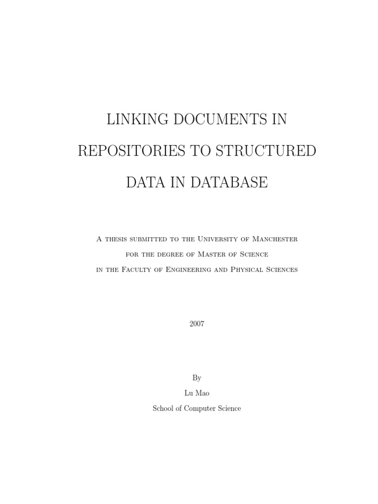 Miniproject | PDF | Metadata | Databases