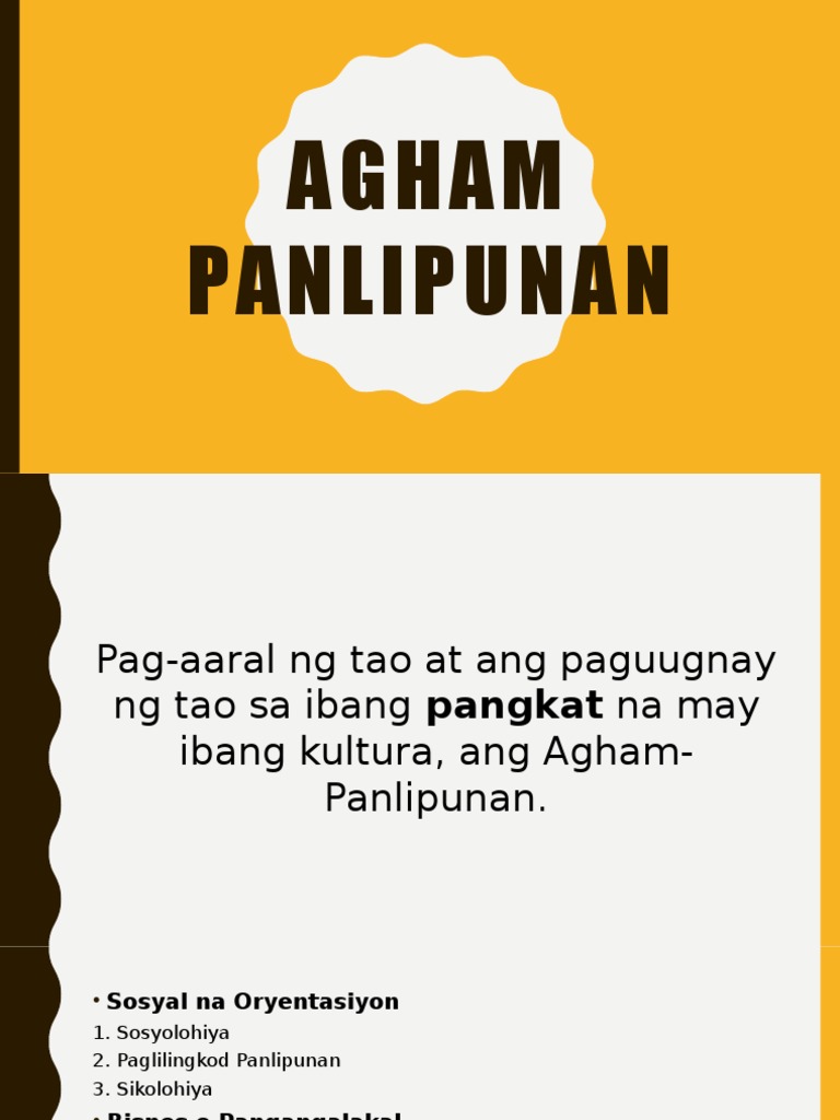 Agham Panlipunan1 | PDF