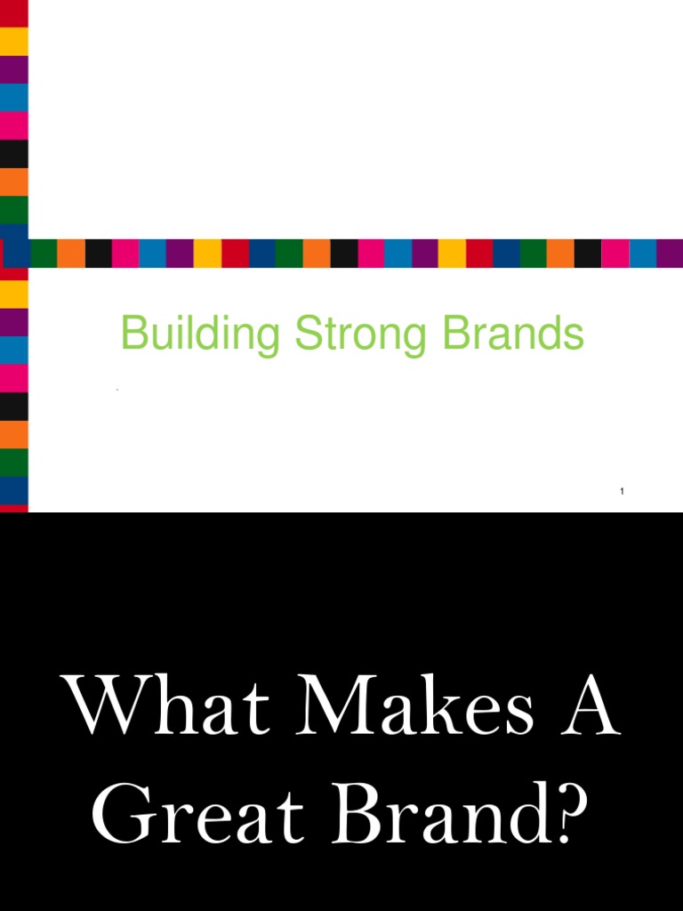 Building Strong Brands | PDF | Brand | Business