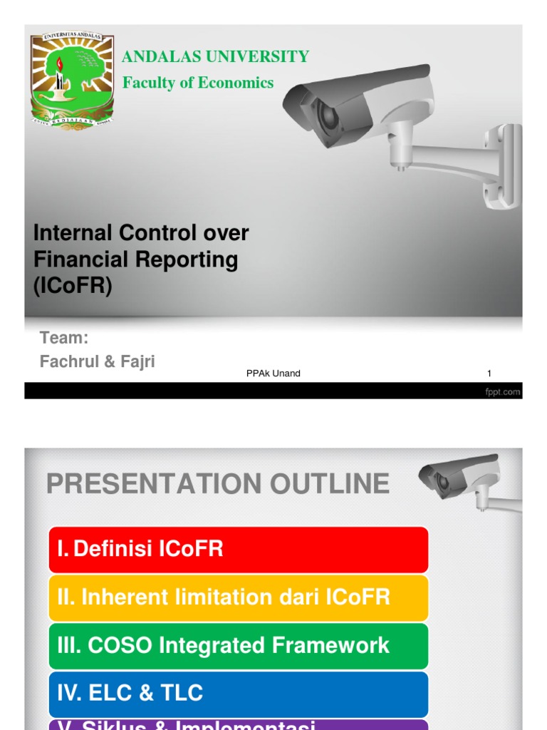 Presentasi ICoFR | PDF | Pengelolaan Keuangan & Uang | Teknologi & Rekayasa
