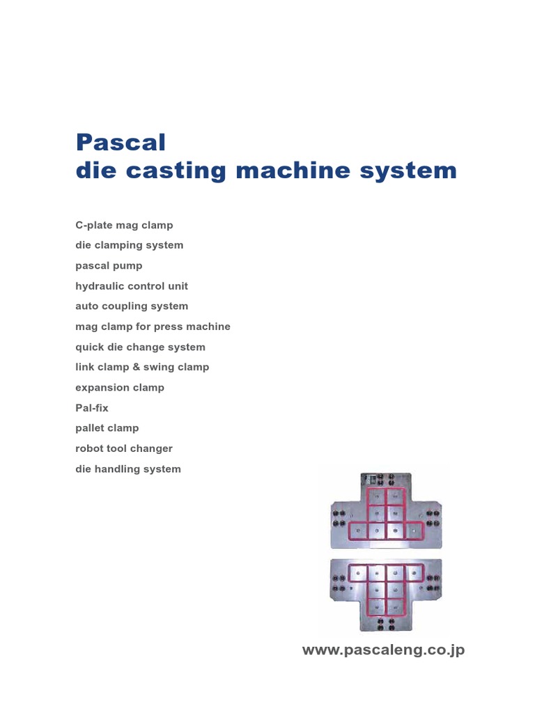 Pascal Die Casting Machine System | PDF | Machines | Mechanical Engineering