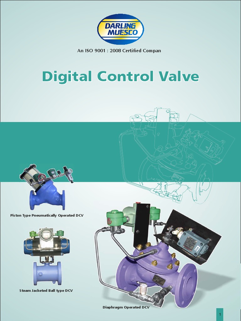 Diaphragm Actuated Hydraulically Operated Digital Control Valves ...