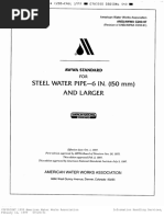 ANSI AWWA C104 - A21.4-16 - Cement-Mortar Lining For Ductile-Iron Pipe and Fittings | PDF | Pipe ...
