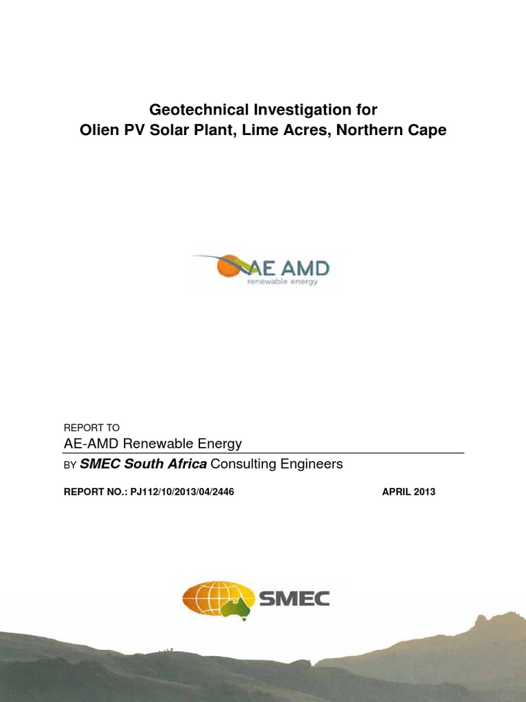 Appendix D5 Geotechnical Report | PDF | Geotechnical Engineering | Deep ... Appendix D5 Geotechnical Report | PDF | Geotechnical Engineering | Deep ...