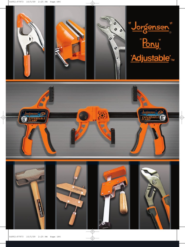 Clamps Jorgensen | PDF | Metalworking | Screw