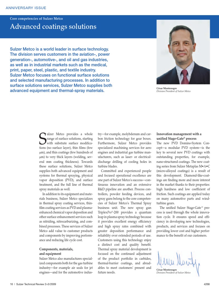 Advanced Coatings Solutions | PDF | Thin Film | Building Engineering