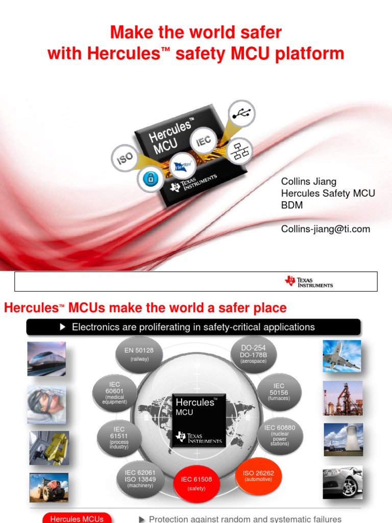 Hercules Introduction | PDF | Microcontroller | Embedded System