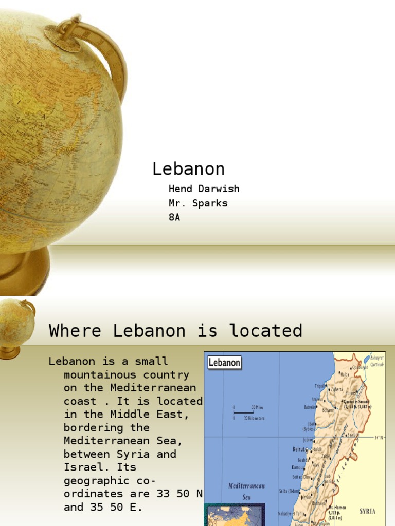 Lebanon - Story Behind History | PDF | Lebanon | Beirut