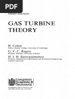Gas Turbine Theory Henry Cohen, G. F. C. Rogers, H. I. H. Saravanamuttoo | PDF