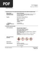 Caltex Diesel Safety Data Sheet 2022 | PDF | Personal Protective ...