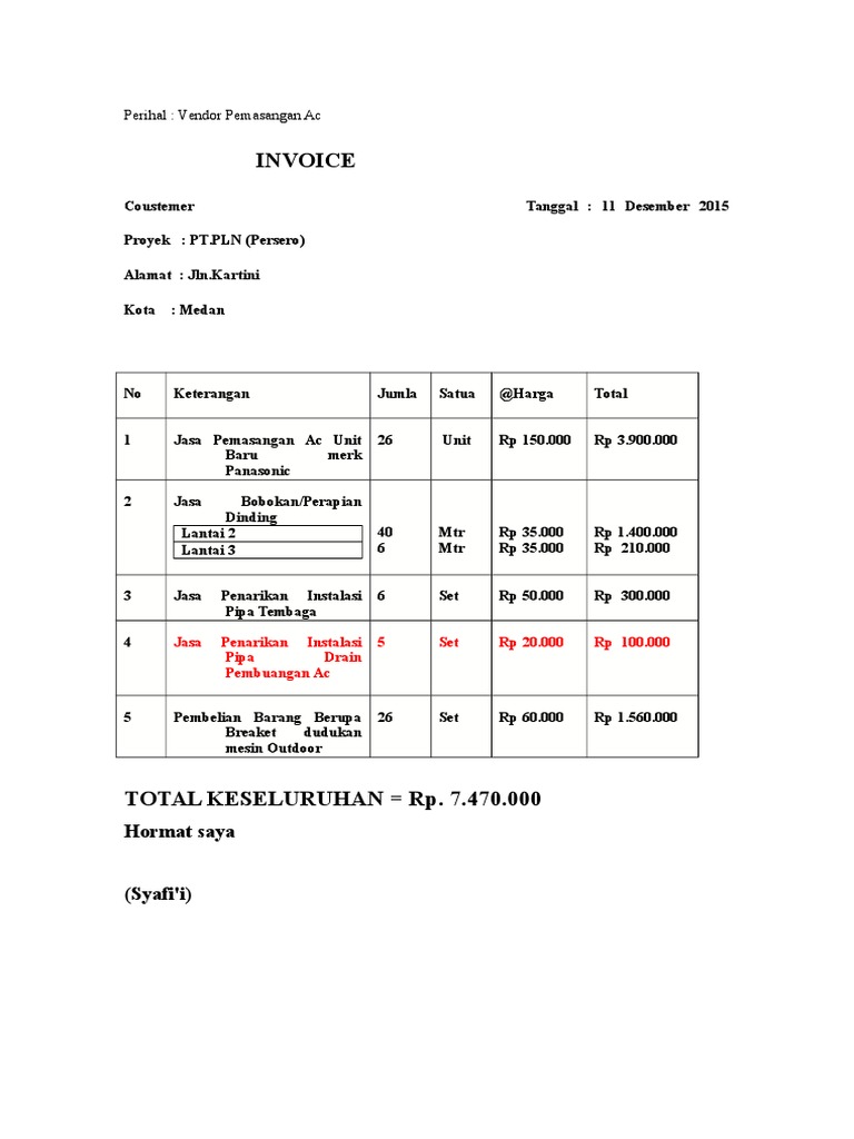 Invoice PLN | PDF