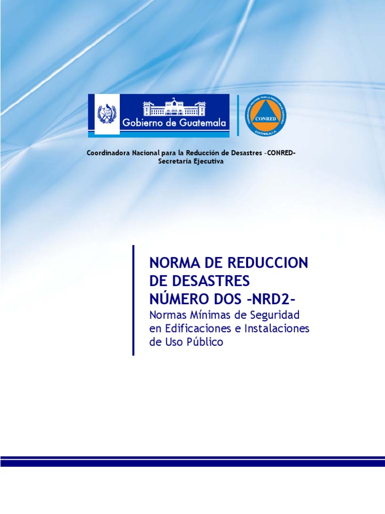 Norma NRD2 Conred | PDF | Calle | Ascensor