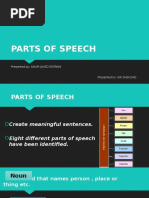 Parts of Speech Jeopardy Game | PDF | Noun | Adjective