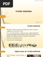 Store in Charge: Job Description / Responsibility | PDF