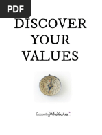 Values Elicitation Sheet | PDF | Courage | Friendship