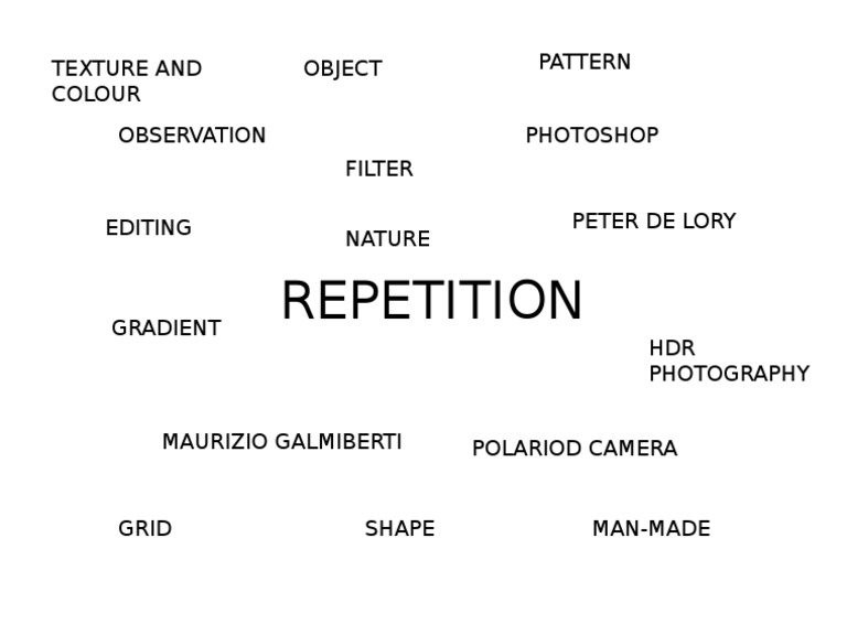 Repetition Mind Map | PDF
