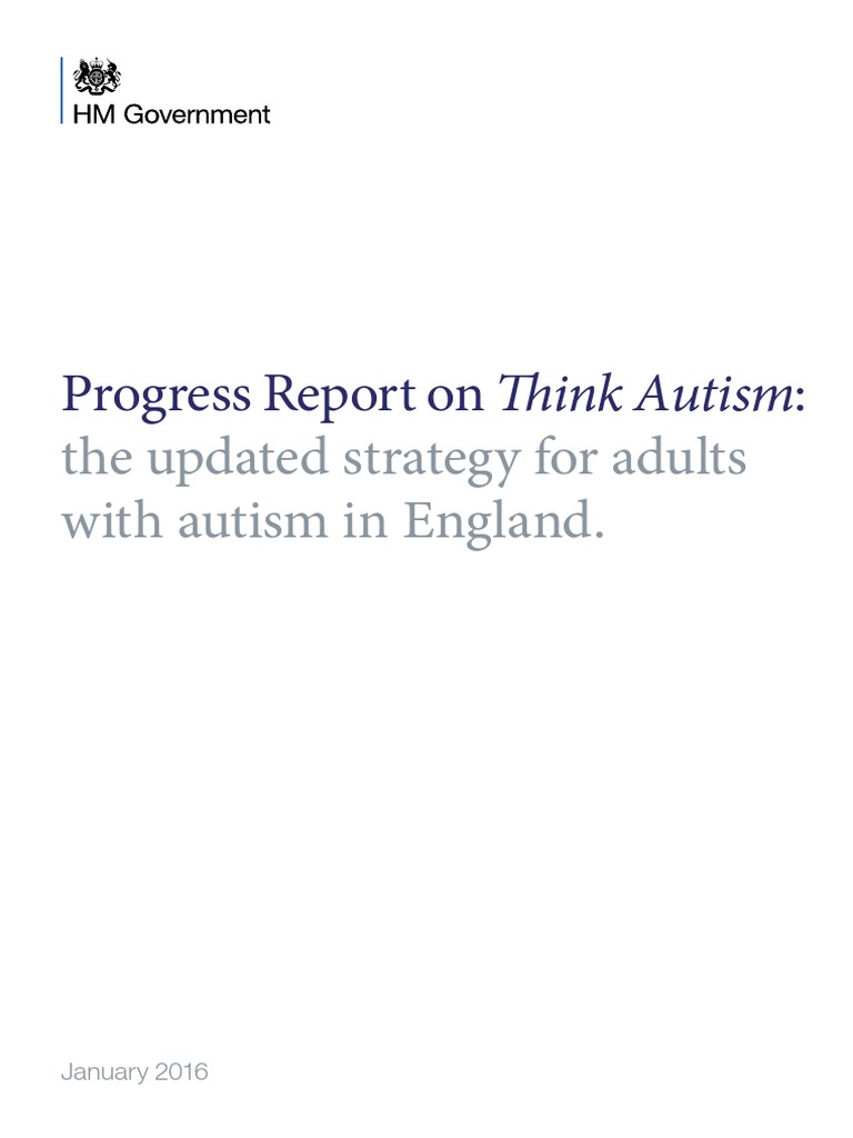 Autism Progress Report | PDF | Autism | Asperger Syndrome