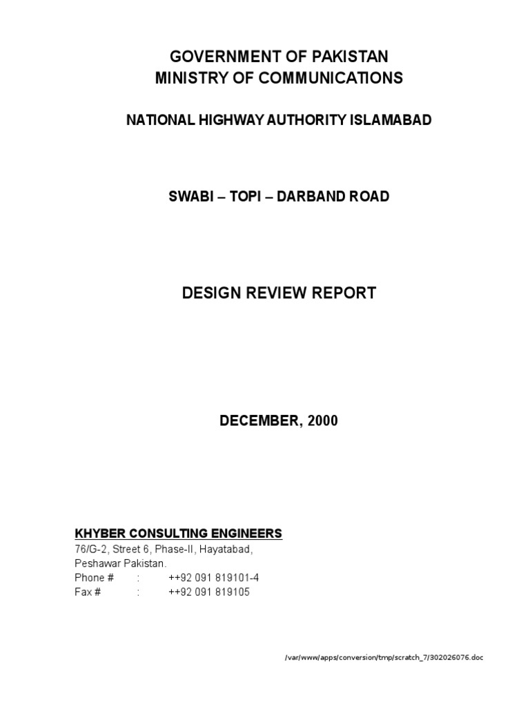 Design Review Report | PDF | Structural Load | Structural Steel