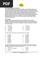 Bengali Alphabet and Orthography Guide | PDF | Alphabet | Consonant