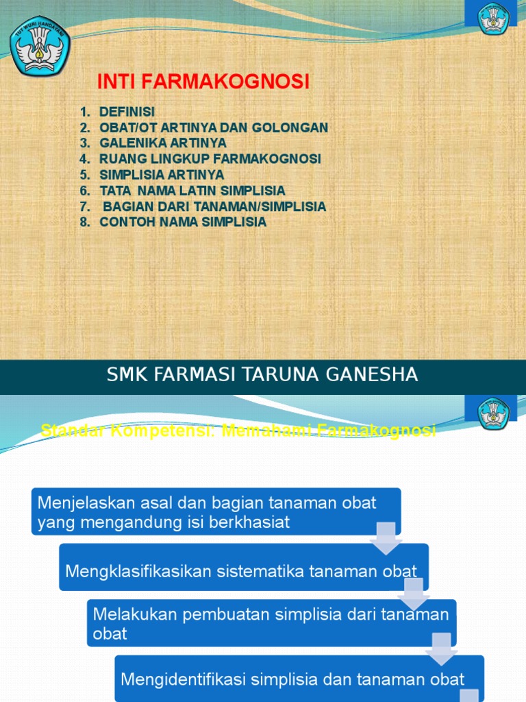 Farmakognosi | PDF | Kesehatan Holistik