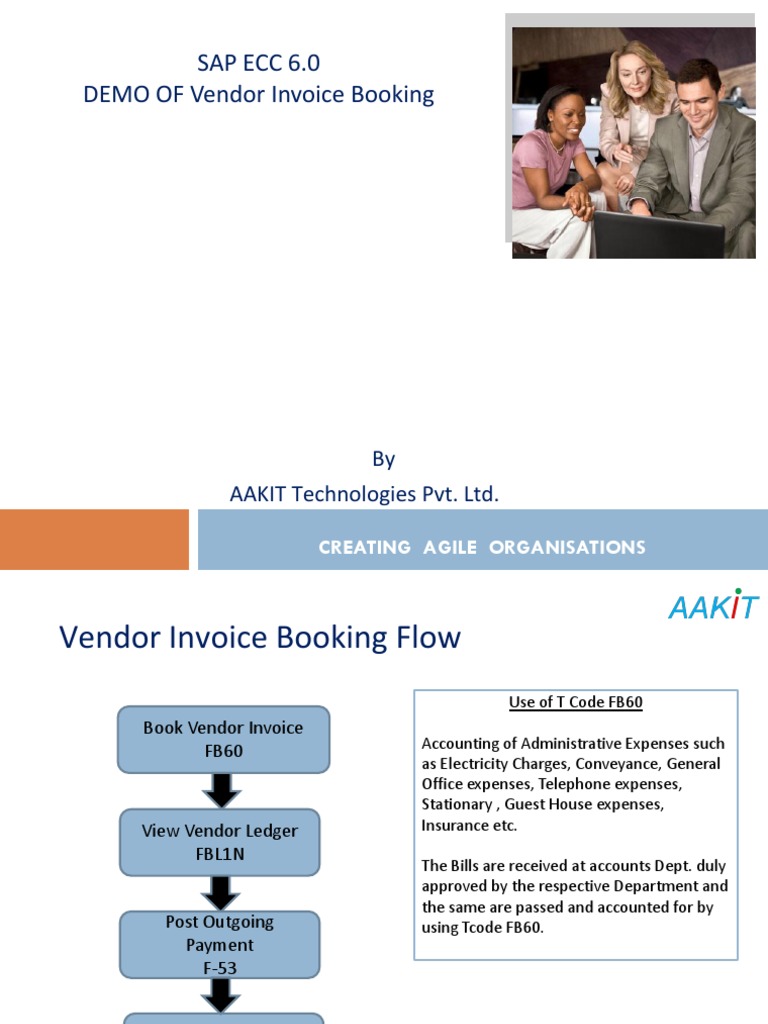 Vendor Invoice Booking and Payment | PDF | Invoice | Debits And Credits