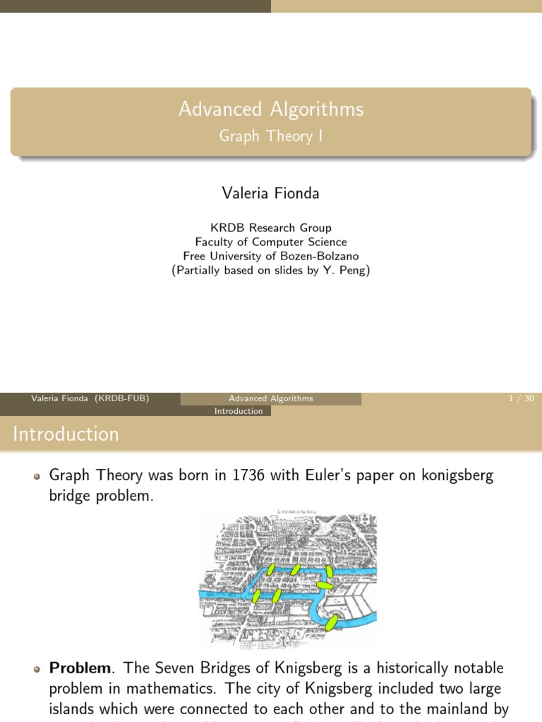 Hierholzer's Algorithm | Download Free PDF | Discrete Mathematics | Theoretical Computer Science