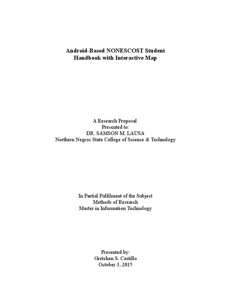 Andriod Based Student Handbook | PDF | Android (Operating System) | Java Script