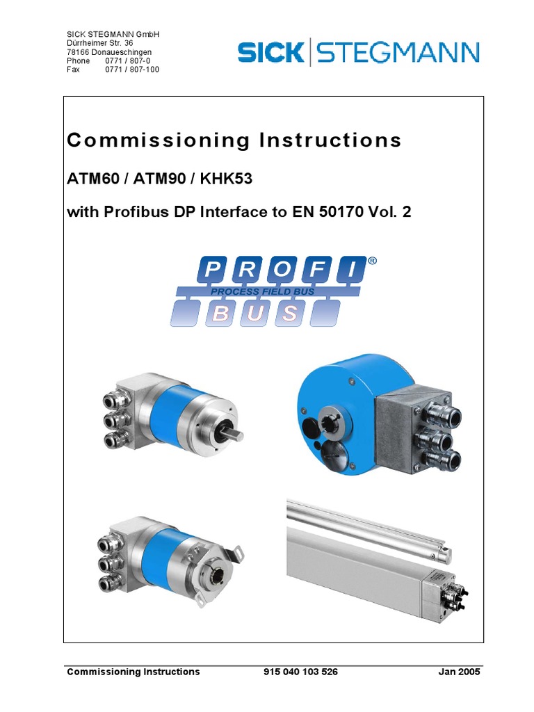 Profibus Encoder Connection | PDF | Osi Model | Integer (Computer Science)