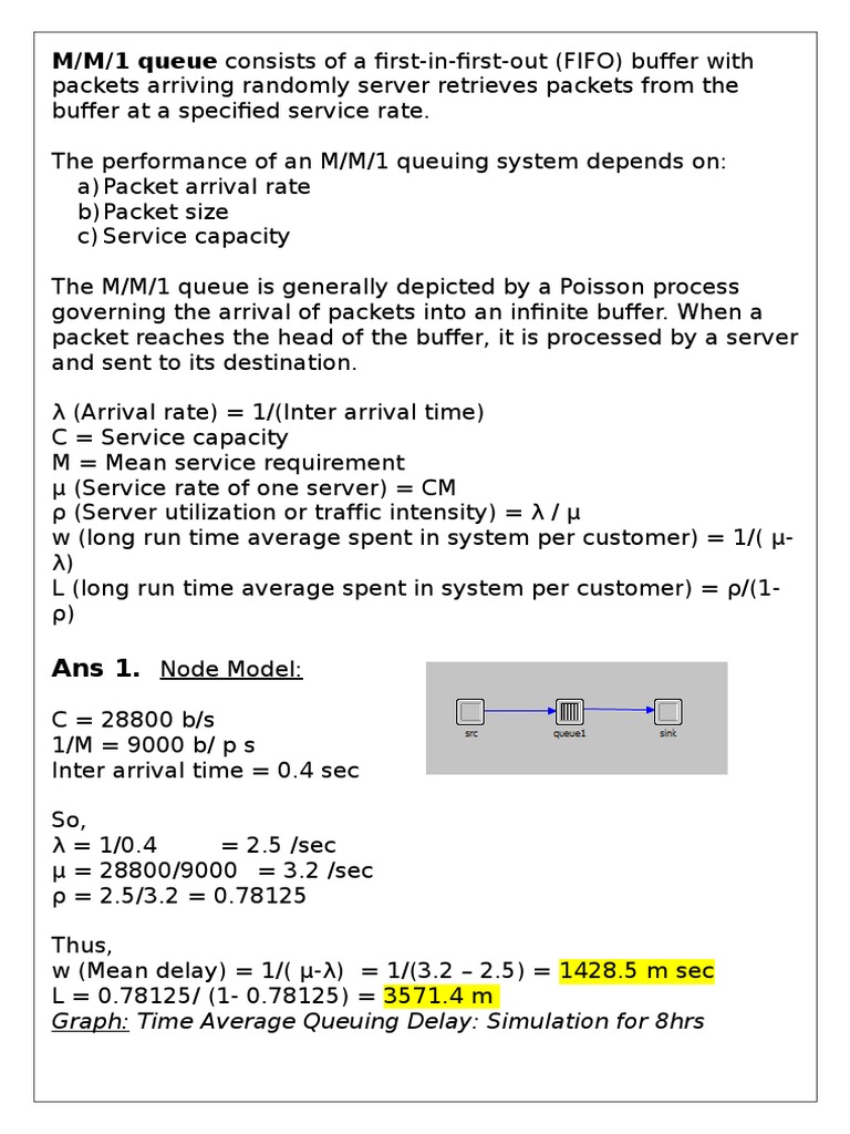 Mm1 Pdf Statistics Statistical Theory 