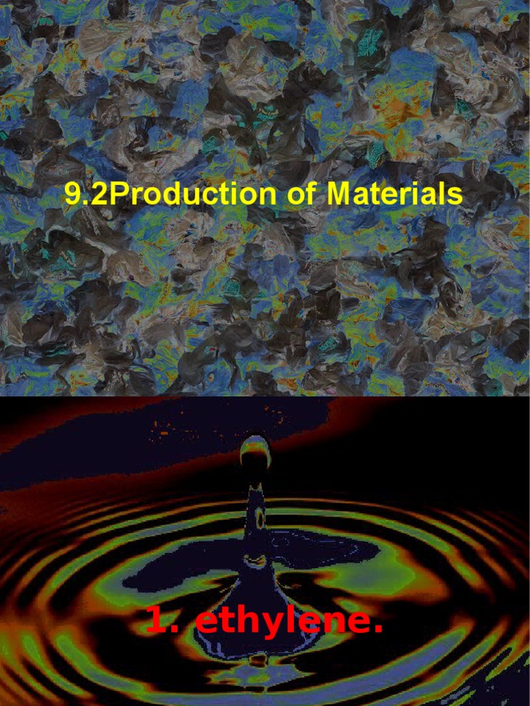Ethylene: Production and Applications | PDF | Battery (Electricity) | Redox