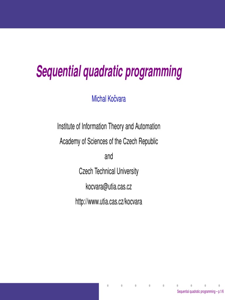 Advanced Optimization Techniques | PDF