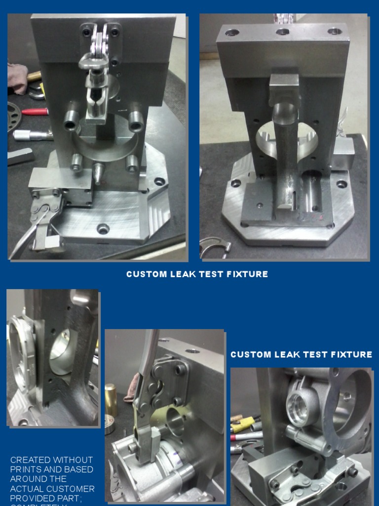 Custom Leak Test Fixture Design | PDF