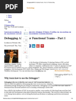 ABAP Creating Watchpoints While Debugging | PDF | Software Development | Computer Engineering