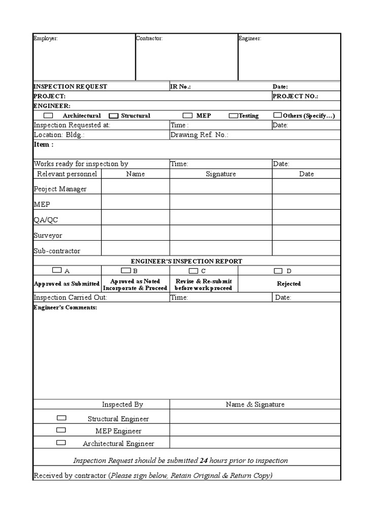 Ir Form Pdf