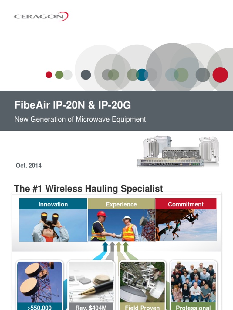 Ceragon FibeAir IP-20N/G Overview | PDF